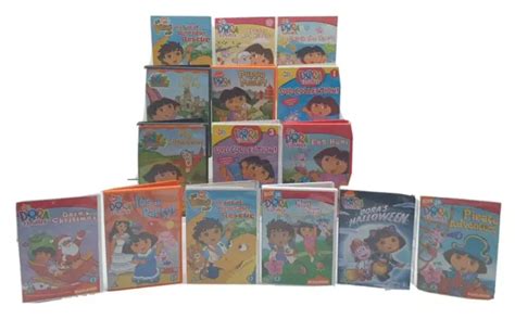 Dora The Explorer Dvd Bundle Collection X 15 Go Diego Go Egg Hunt Its