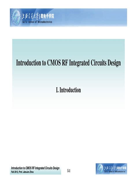 lecture 1 introduction pdf download free pdf radio integrated circuit