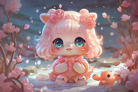 可爱娃娃插画图片下载 正版图片402443279 摄图网