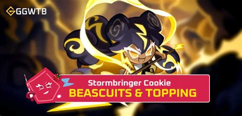 Cookie Run Kingdom Stormbringer Cookie Ultimate Guide Biscuits And Topping