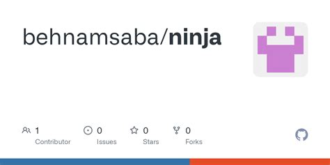 github behnamsaba ninja
