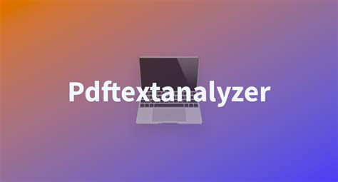 Pdftextanalyzer A Hugging Face Space By Nathrath