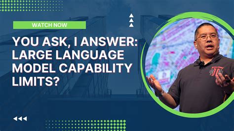 You Ask I Answer Large Language Model Capability Limits Christopher S Penn Marketing Ai