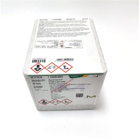 Jual Merck Cod Cell Test Metode Fotometrik 15 300 Mgl Spectroquant