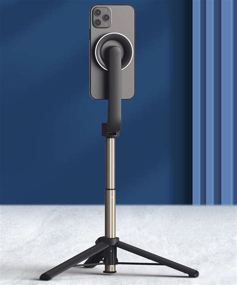 디핏 맥세이프 셀카봉삼각대 거치대 블랙 화이트 블루투스가능 접이식거치대 접이식셀카봉
