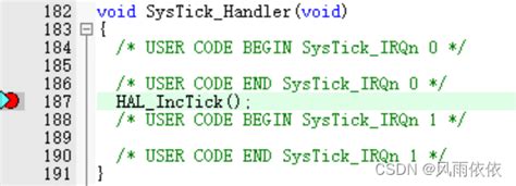 Stm32cubemx生成stm32f429代码不能进中断问题stm32cubemx Systick 出错 Csdn博客