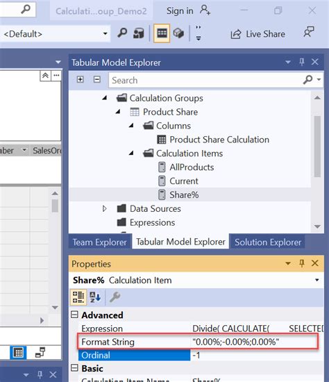 Calculation Group In Ssas 2019 Cloud Bi