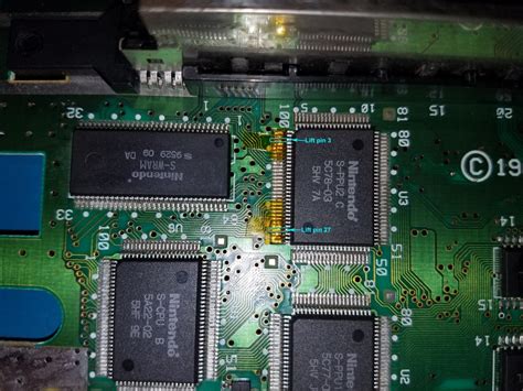 Snes 2 Chip Rgb Filter Mod Sns Cpu Gpm And Sns Cpu Rgb Amaioranoblog
