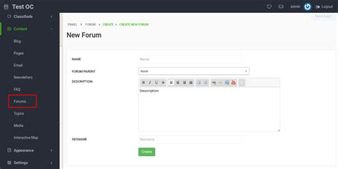 How To Add A Forum Section Documentation For Yclas