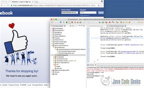 Selenium Chromedriver Tutorial Java Code Geeks
