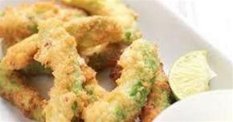 Fried Avocado Strips With Cilantro Ranch Just A Pinch Recipes
