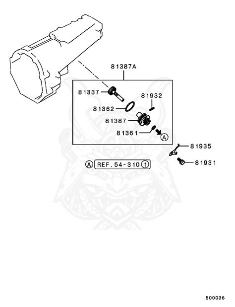 MF241252 - Mitsubishi - Bolt Rear Suspension Stabilizer - Nengun ...