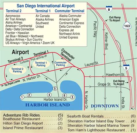 San Diego International Airport Is Two Minutes From Downtown San Diego