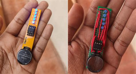 Display Pov Com Attiny13 Por €1 Aberto Até De Madrugada