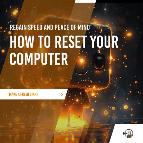 How To Reset Computer For Faster Performance