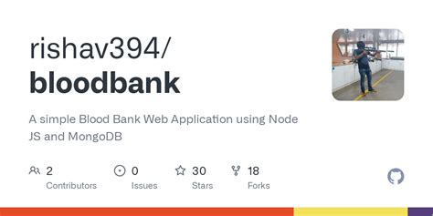 Github Rishav Bloodbank A Simple Blood Bank Web Application Using Node Js And Mongodb