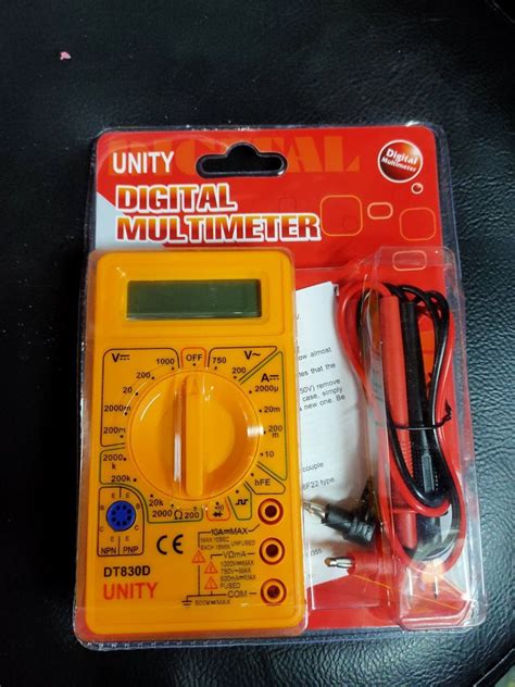 Unity Digital Multimeter Model Namenumber Dt830 D At Rs 150 In Shamli Unity Digital Multimeter Model Namenumber Dt830 D At Rs 150 In Shamli