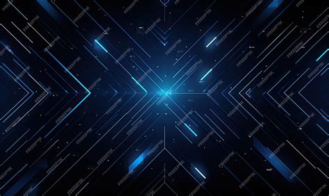 Premium Ai Image Abstract Technology Background Vector Illustration Futuristic Technology