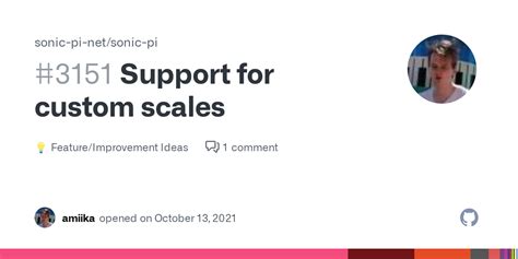 Support For Custom Scales · Sonic Pi Net Sonic Pi · Discussion 3151