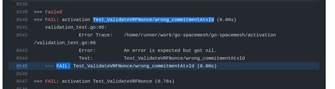 Flaky Testvalidatevrfnoncewrongcommitmentatxid · Issue 3944