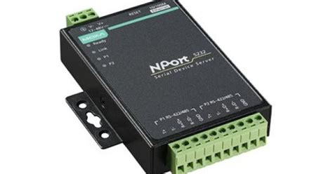 Easy World Automation MOXA NPort W Adapter Serial To Ethernet Device Server Price In