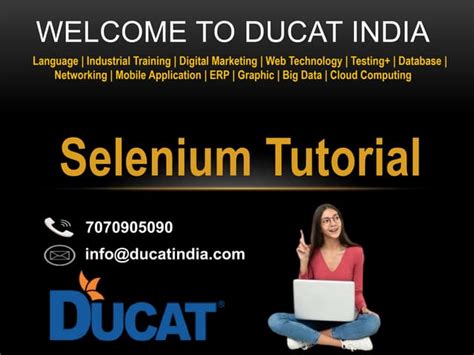 Selenium Tutorials Pptx Programming Languages Computing