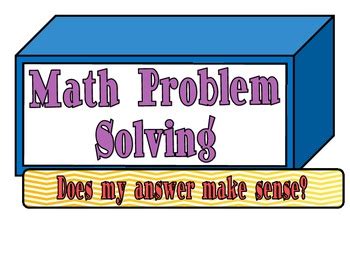 Cubes Problem Solving Strategy By Creative Classroom CV TpT