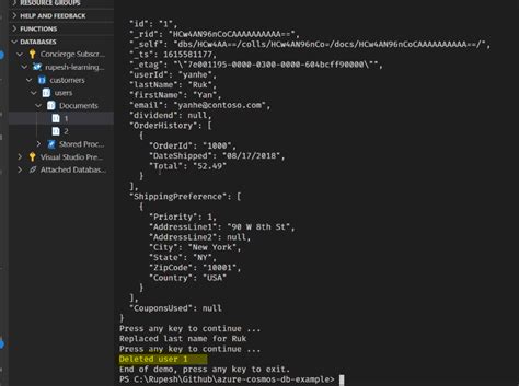 CRUD With Cosmos DB Using Dotnet Core SDK Rupesh Tiwari Founder Of Fullstack Master