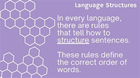 Language Structures Lesson By The Pittman Pencil Tpt