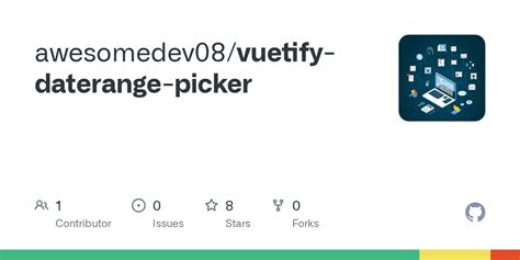 Github Awesomedev08vuetify Daterange Picker