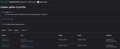 Prevent Outdated Deployment Jobs Does Not Work Gitlab Cicd Gitlab Forum