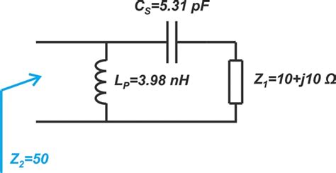 Design A Two Element Matching Network Using The Zy Smith Chart