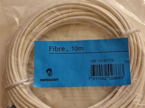 Glasfaserkabel Swisscom 10m Kaufen Auf Ricardo