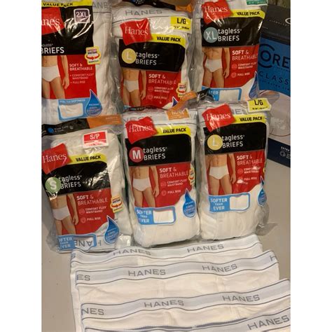 Hanes Tagless Full Rise Brief Sold Per Piece Available In Small To 2xl