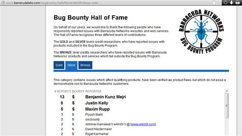 bug bounty rewards and security acknowledgments flickr