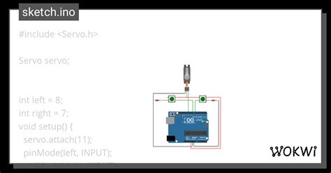 Servo Wokwi ESP STM Arduino Simulator