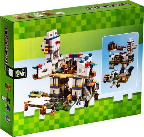 Конструктор Майнкрафт Деревня лам 88001 аналог лего 21188 купить в Минске с доставкой