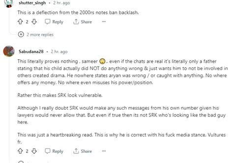 Shah Rukh Khan Sameer Wankhede Chat Leaked From Disbelief To Sadness This Is How Netizens