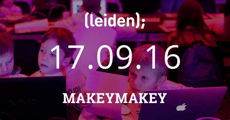 CoderDojo Leiden MakeyMakey CoderDojo Leiden