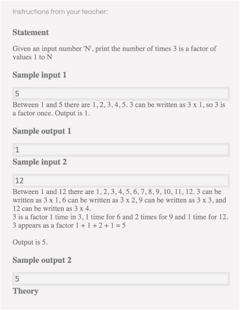 Solved Instructions From Your Teacher Statement Given An
