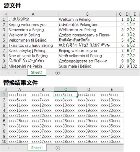 golang excel 文本替换 哔哩哔哩