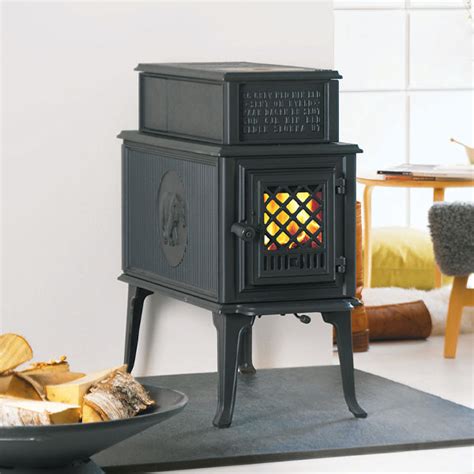 Jotul F100 Tracery Door Eco 49kw Wood Burning Stove Bonfire Fireplaces