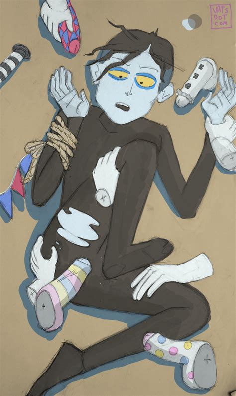 Rule 34 Bigtop Burger Blue Skin Catsuit Cesare Bigtop Burger Clown