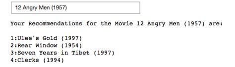 github rudrajikadra movie recommendation system using python and