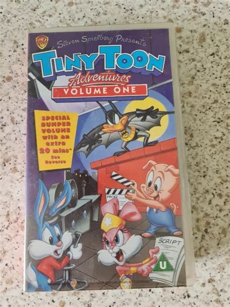 TINY TOON ADVENTURES Volume One Vhs Extremely Rare 9 99 PicClick UK