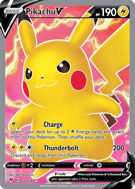 Pikachu V 170185 Vivid Voltage Pokemonkaartnl