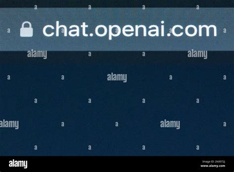 Rottweil Germany 11th Feb 2023 The Text Chatopenai Com Of The Us