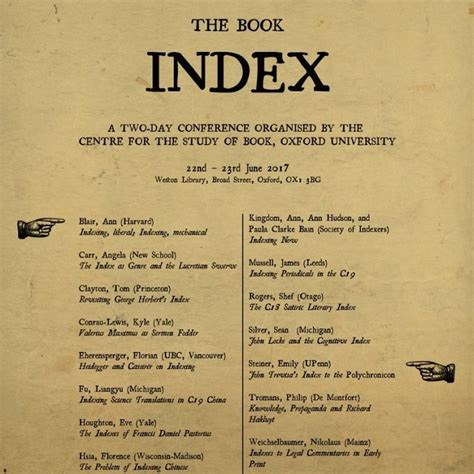 Why Index