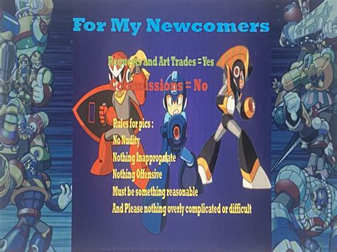 A message for all my newcomers by protoman17 on DeviantArt