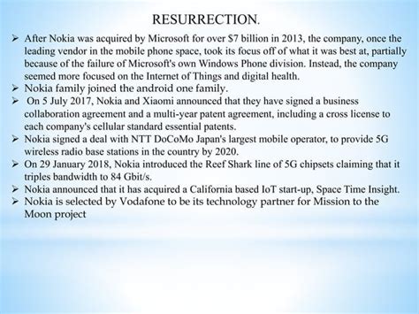 Swot Analysis Of Nokia Pptx Swot Analysis Of Nokia Pptx